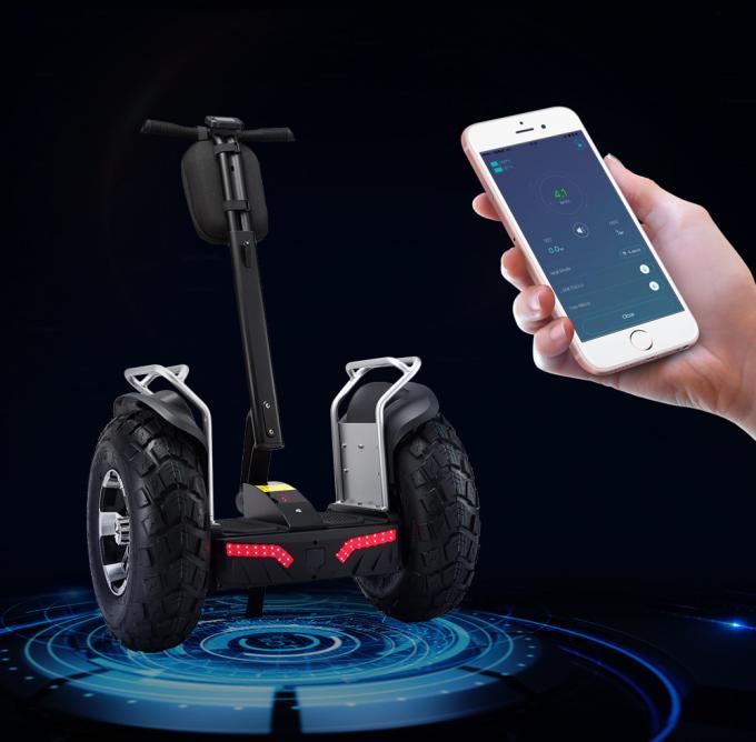 2 Wheel Segway Scooter With Double Battery / Two Wheel Self Balancing ...